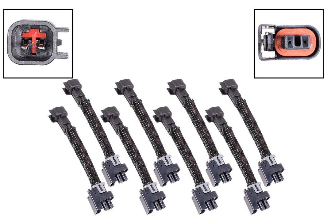 Wire Harness Adapter for USCAR EV6 to Mini Delphi Multec 2 Fuel ...